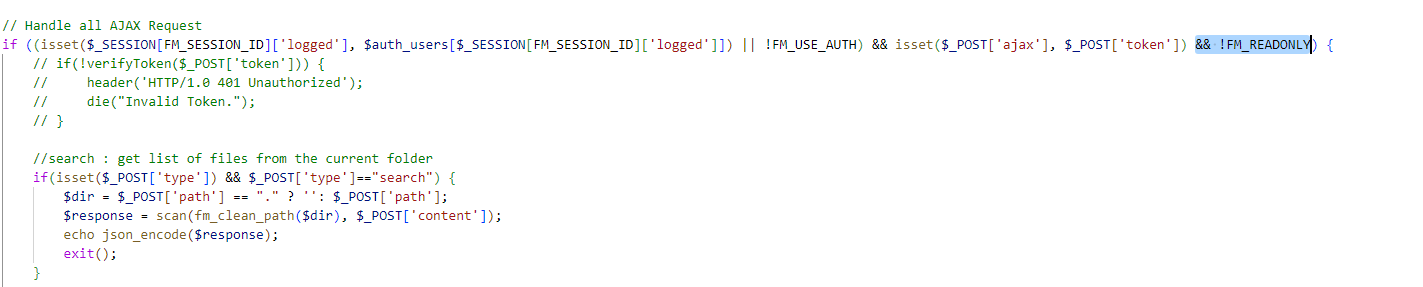 Issue while Preview Files and Advanced Search · Issue #974 · prasathmani/tinyfilemanager · GitHub