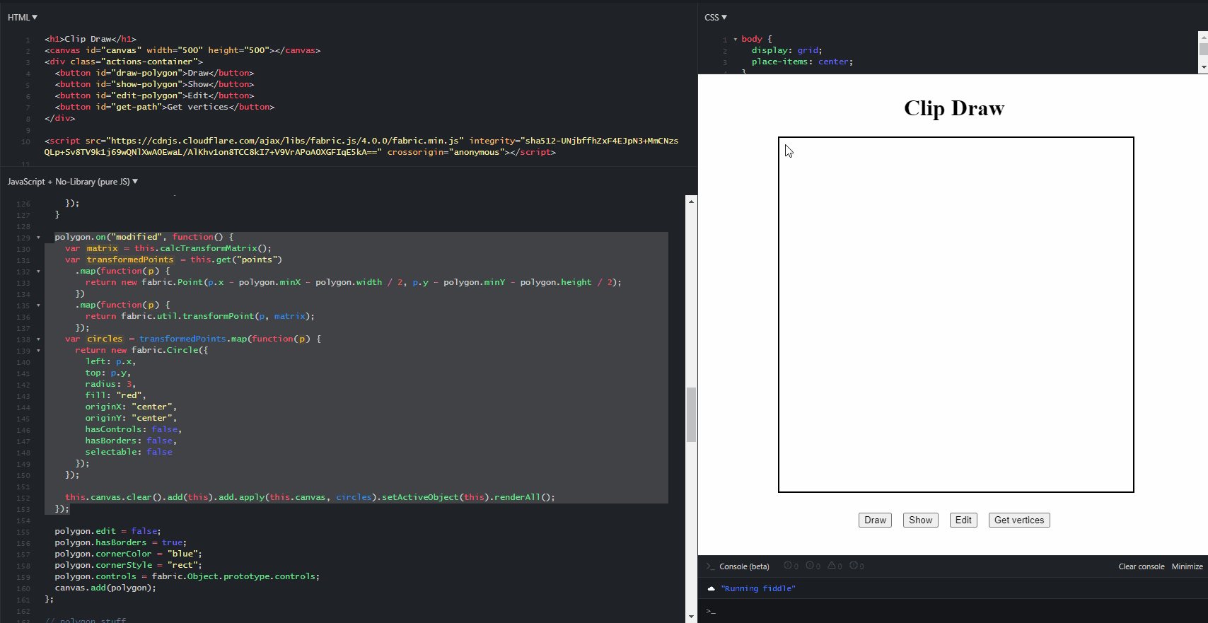 Polygon points not updating in v4.0.0 after moving and editing points · Issue #6522 · fabricjs ...