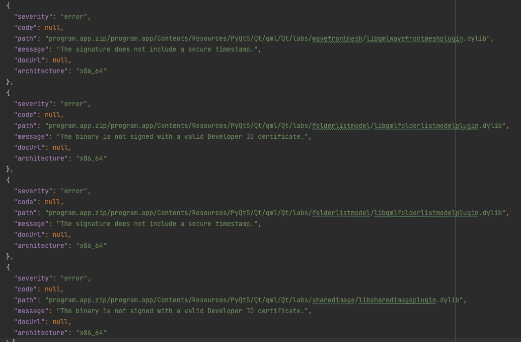 Signing QWebEngine for macOS notarization · Issue #6612 · pyinstaller/pyinstaller · GitHub