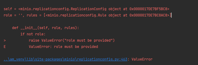 Python Get Replication Config Issue · Issue #13752 · minio/minio · GitHub