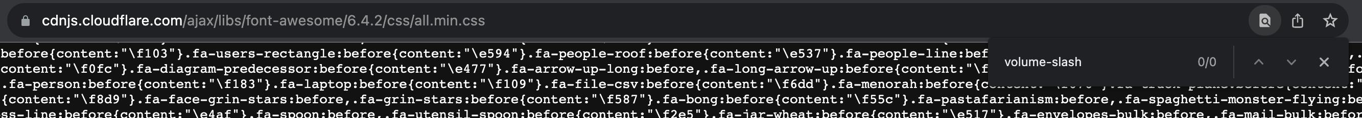 Bug: at least 2 icons in the documentation are missing from the CDN ...