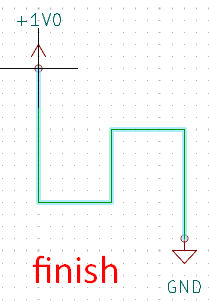Electronic circuit line drawing mode - "grid-aligned freehand" · Issue ...