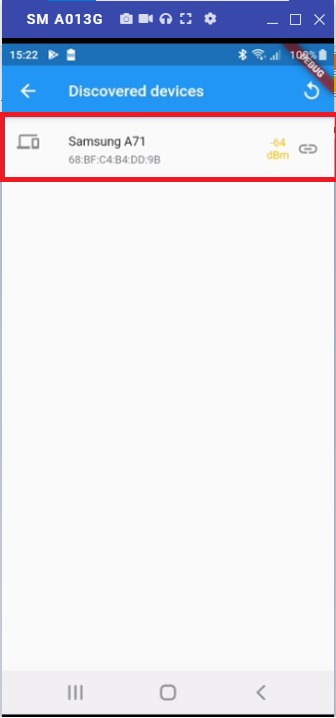 Different local adapter address with result scan · Issue #118 · edufolly/flutter_bluetooth ...