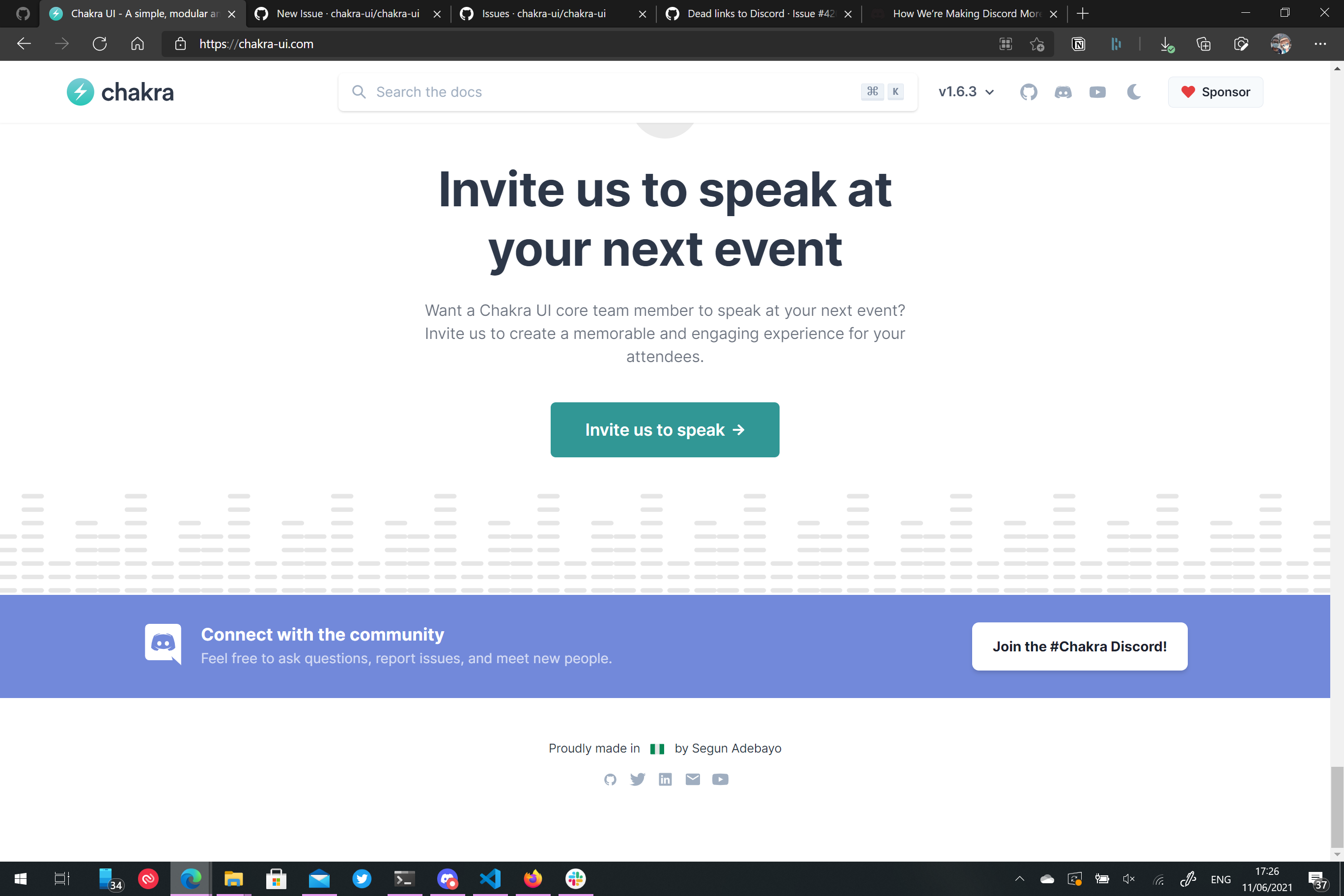 Update homepage's Discord banner color & logo · Issue #4212 · chakra-ui ...