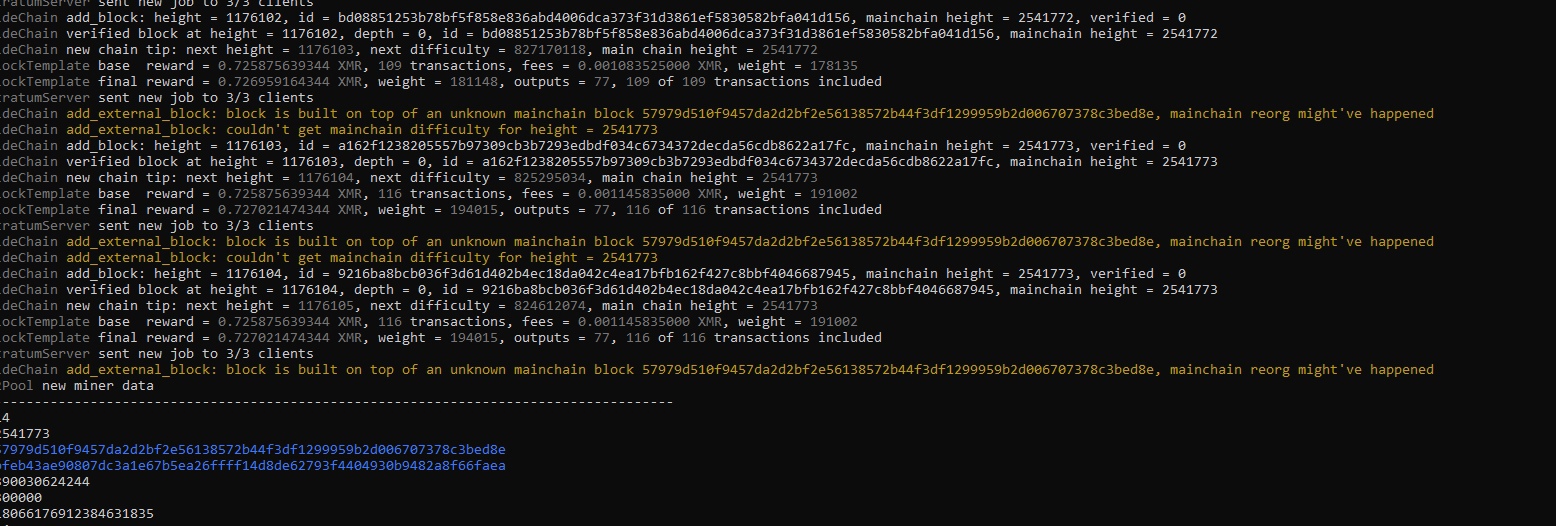 submit_block (external blob): daemon returned error: unknown error · Issue #101 · SChernykh ...