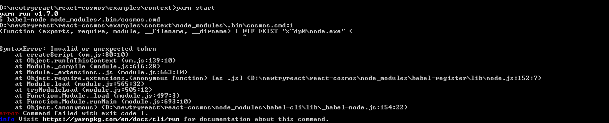 react-cosmos-playground build failed · Issue #688 · react-cosmos/react-cosmos · GitHub