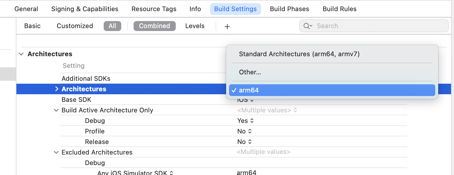 Assertion failed: Expected 2 archs in otool output · Issue #72622 · flutter/flutter · GitHub