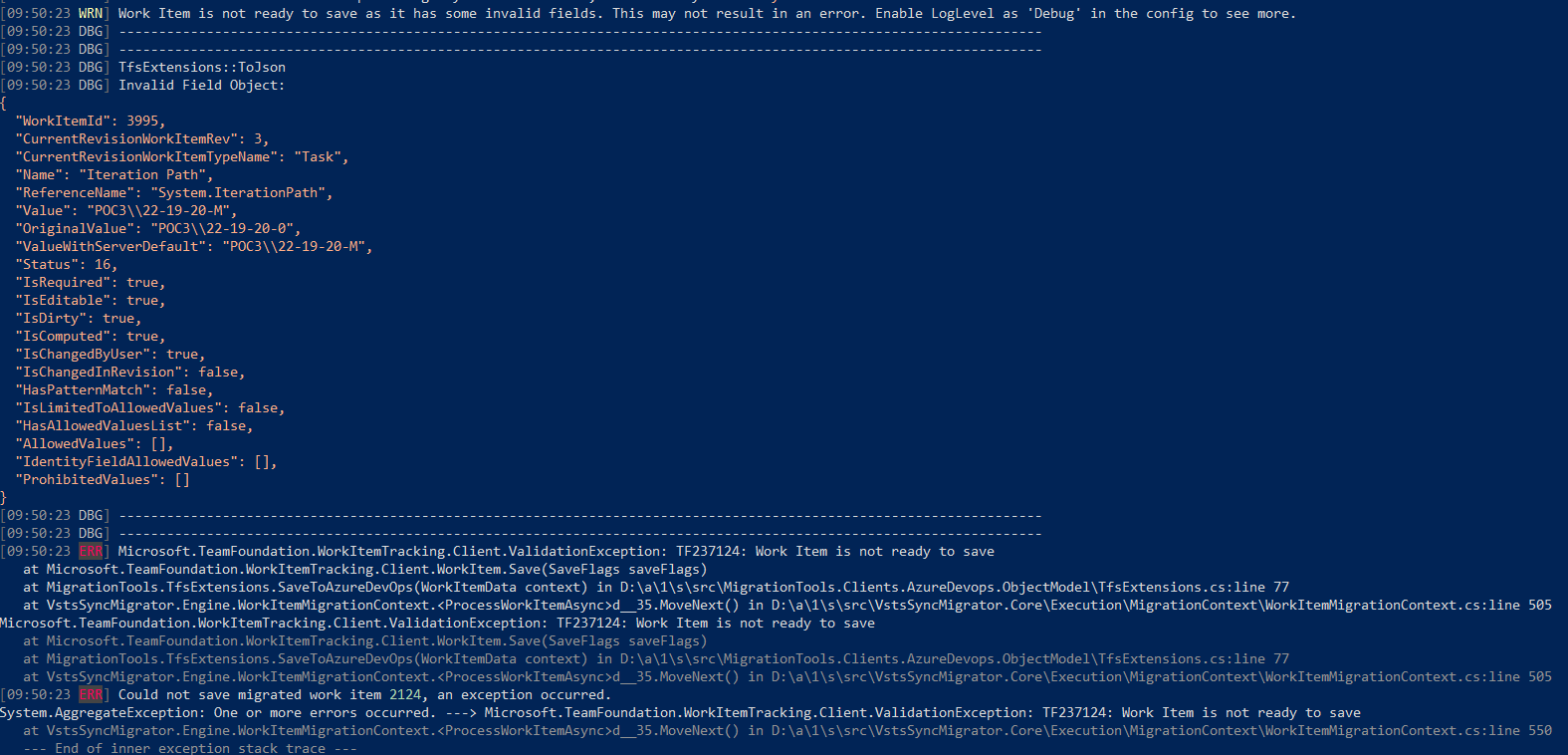 Exception thrown while replaying workitem revision · Issue #1342 · nkdAgility/azure-devops ...