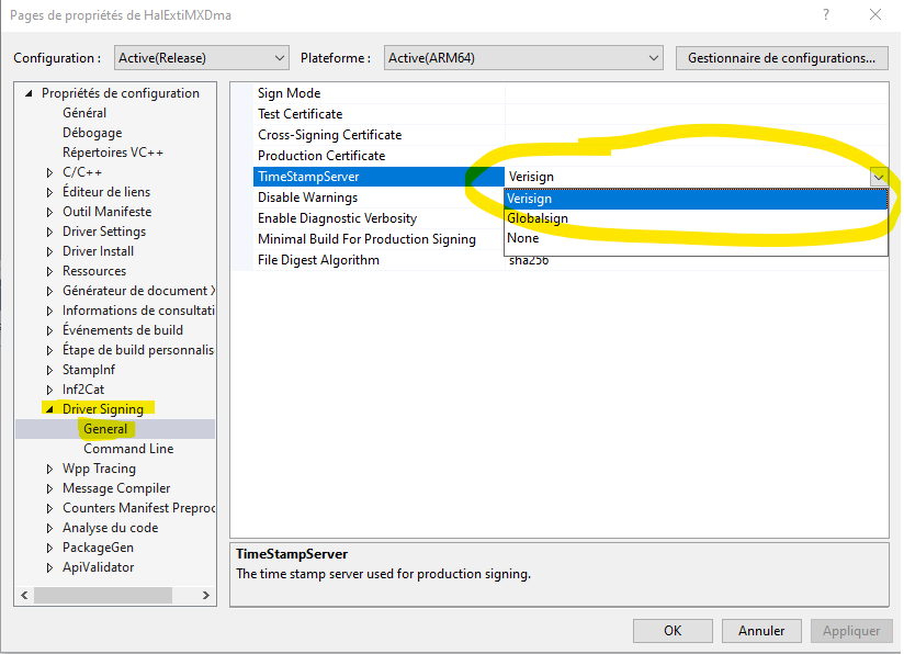 signtool.exe : The specified timestamp server could not be reached ...