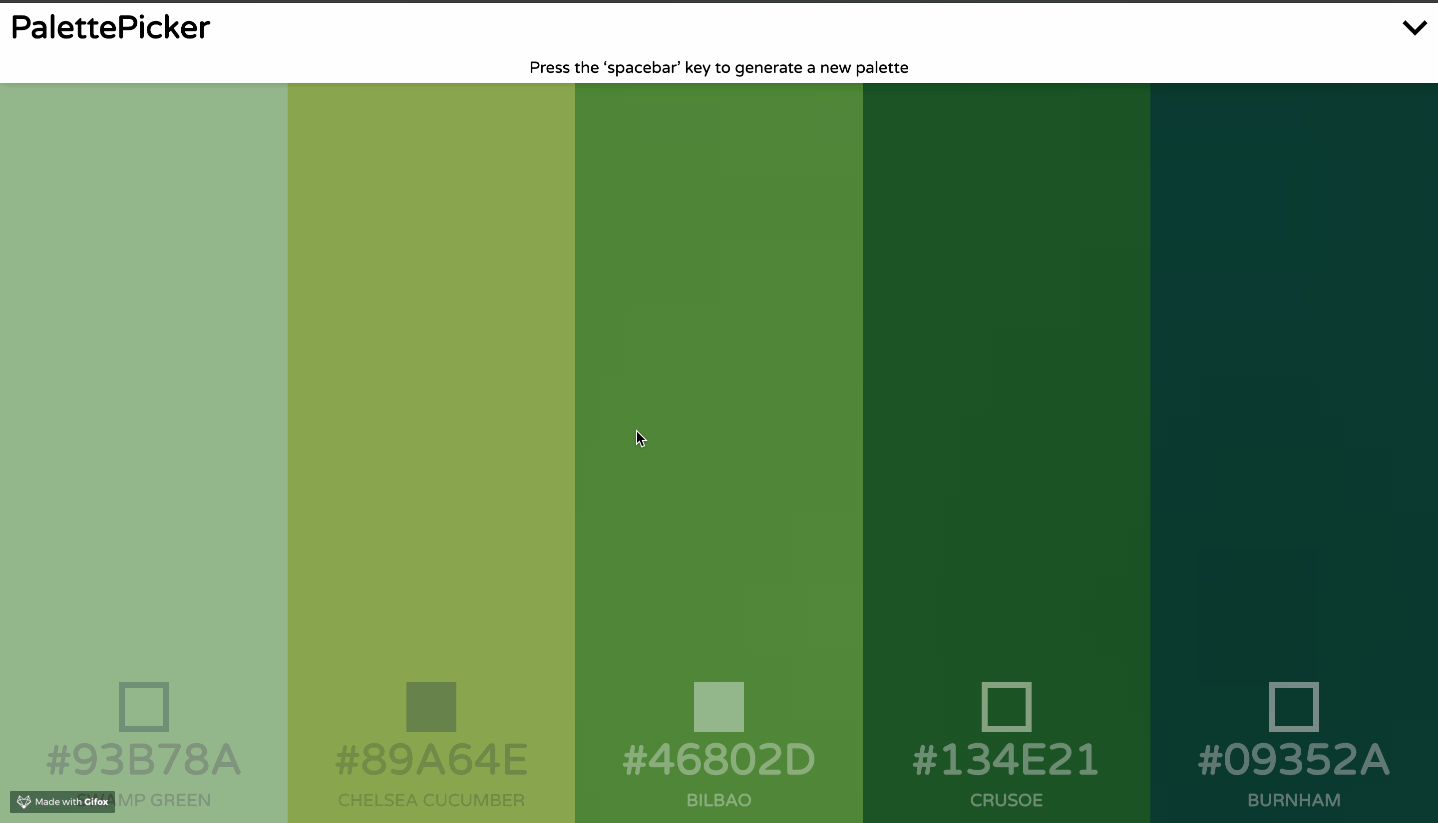 GitHub - codexguajil/Palette-Picker-UI