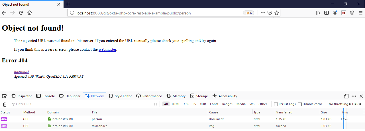 Test API Endpoints Using Postman Issue 2 Oktadev okta php core test-api-endpoints-using-postman-issue-2-oktadev-okta-php-core