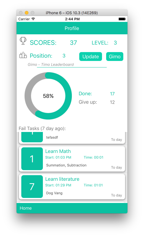 GitHub - DangHa/Timo: Time manage app