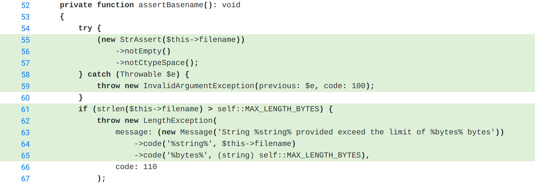 False Positive on Exception code increments · Issue #1673 · infection ...