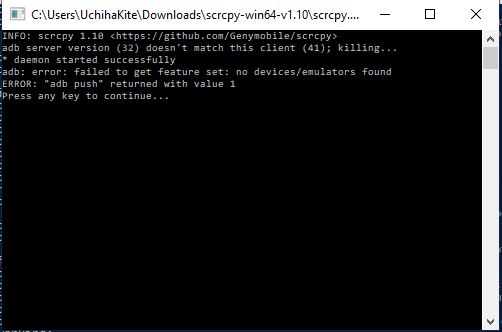 [Q] Unable to Connect to Scrcpy Wirelessly · Issue #772 · Genymobile ...