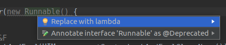 Replace instantiation of abstract classes and interfaces with inlined lambdas · Issue #369 ...