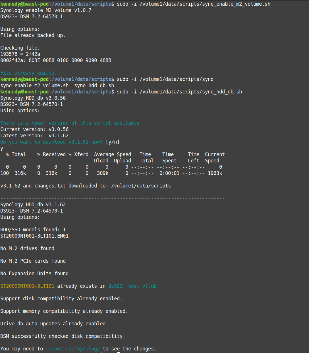 Not working - 923+, DSM 7.2-64570 Update 1, Samsung 980 Pro · Issue #99 · 007revad/Synology ...