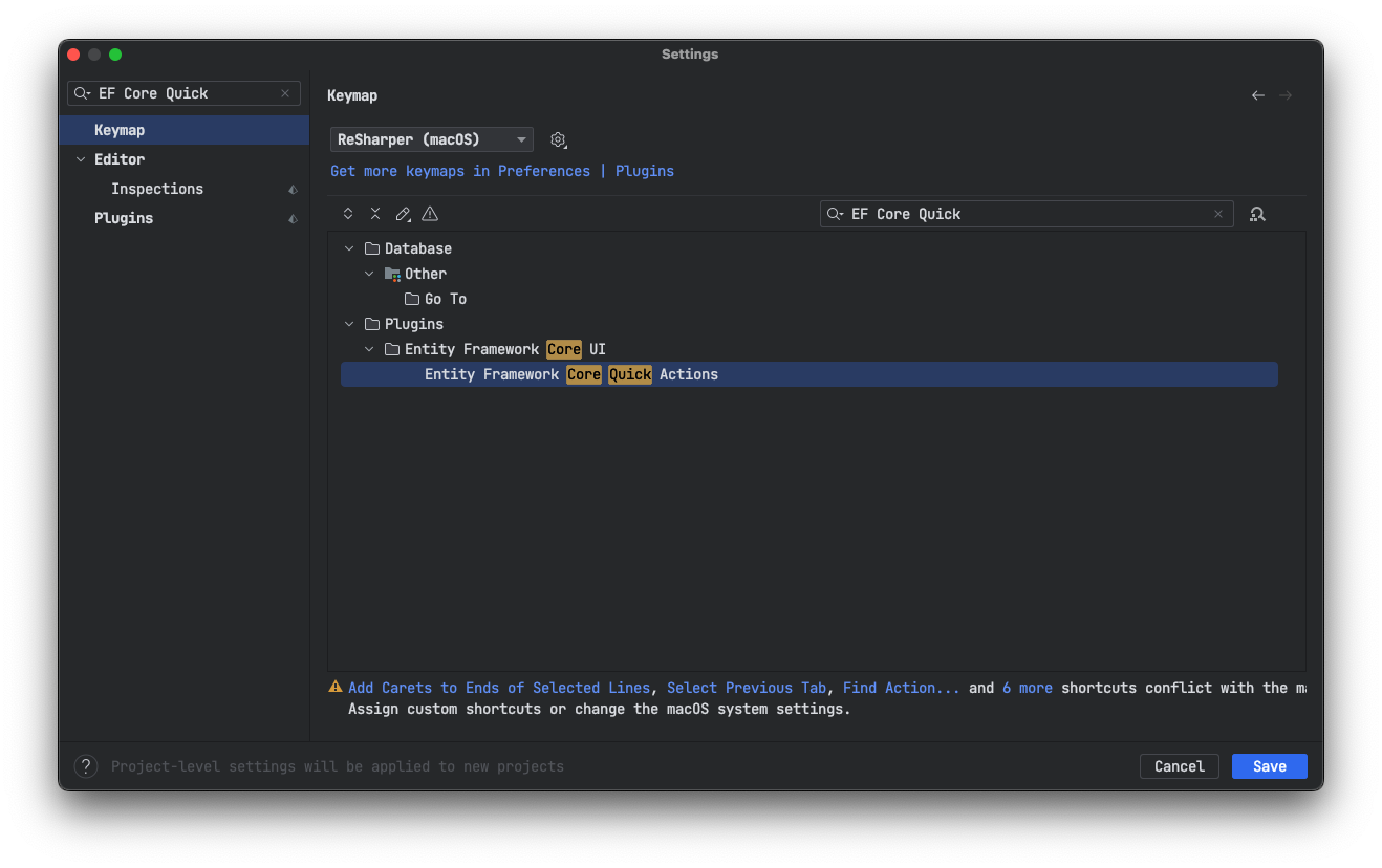 action "add migration" is missing in Rider 2023.1. EAP 2 · Issue #142 · JetBrains/rider-efcore ...