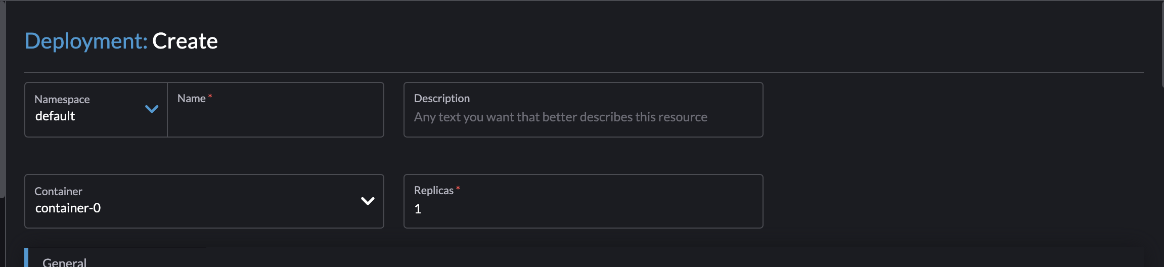 "Deploy Workload" should print an error when creating namespace containing an underscore · Issue ...