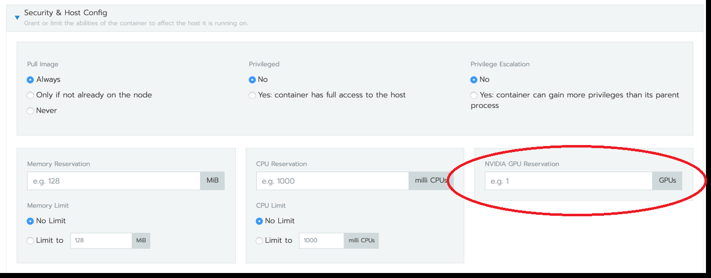 NVIDIA GPU Reservation needs to be added to workload form · Issue #5005 ...