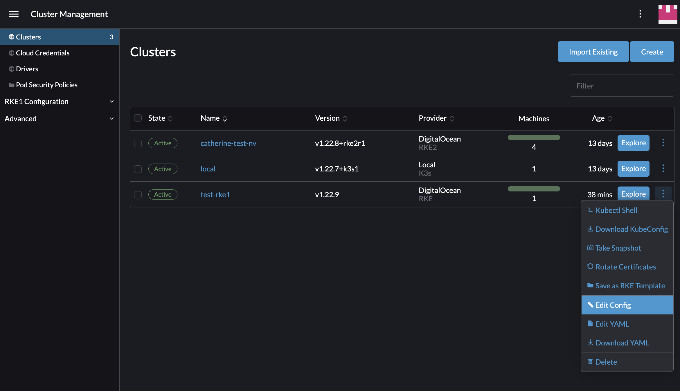 Rancher Cluster Dashboard at Kenton Williams blog