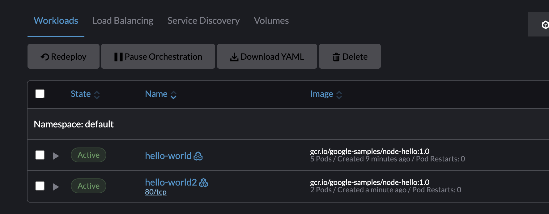 Allow users to easily access workload endpoints · Issue #4974 · rancher/dashboard · GitHub
