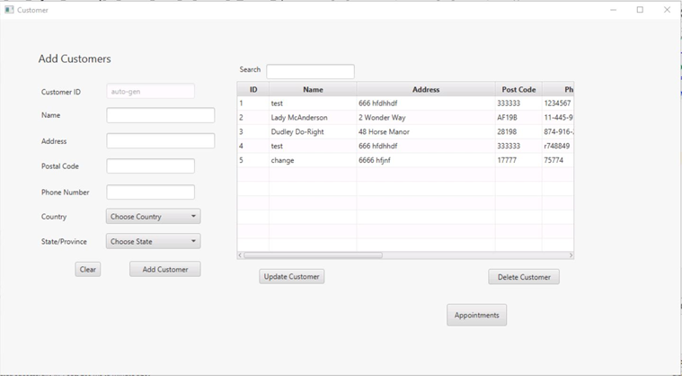 GitHub - aya1999/Scheduling-App: A scheduling app for appointments. My WGU Capstone.