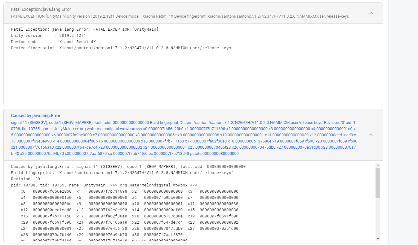 Help with crash data in dashboard · Issue #718 · firebase/quickstart ...