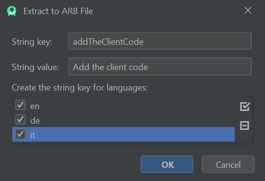 Improve Interface Workflow Of The Translation · Issue 17 · Localizely Flutter Intl Intellij