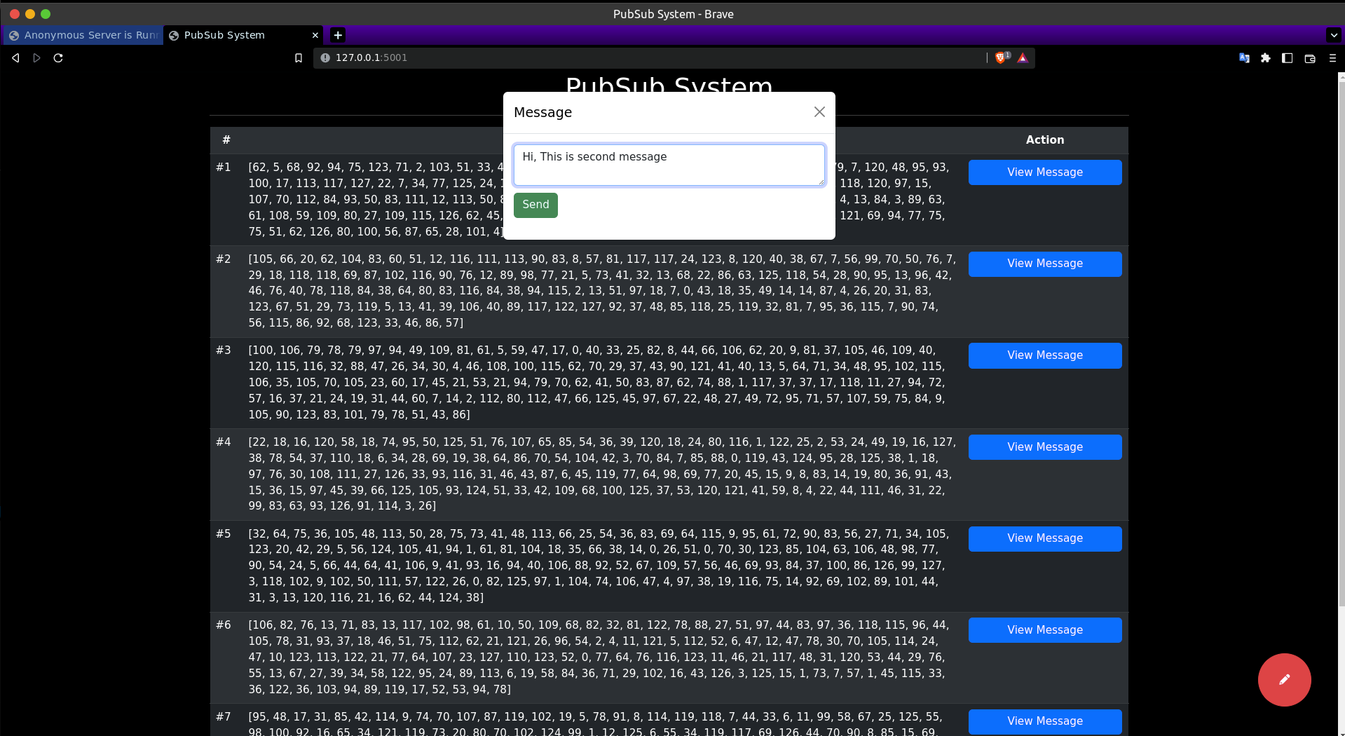 GitHub - snzisad/pubsub: Mini project of Network Programming and Distributed Applications course