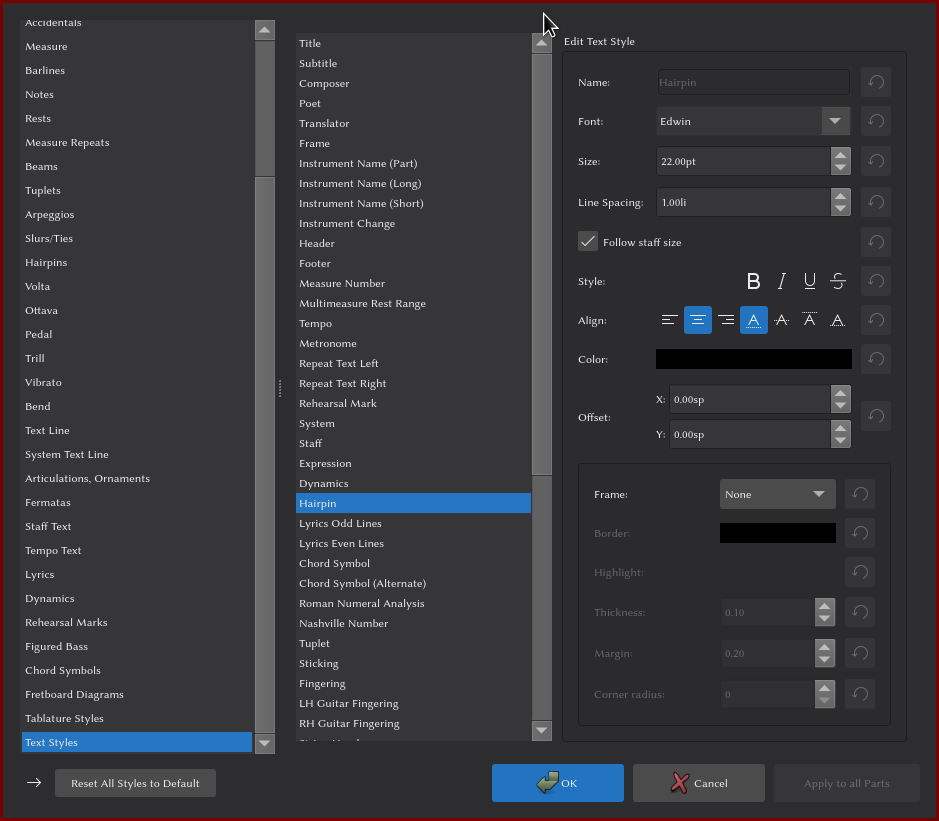 [MU4 Issue] Values do not always update when moving between text styles ...
