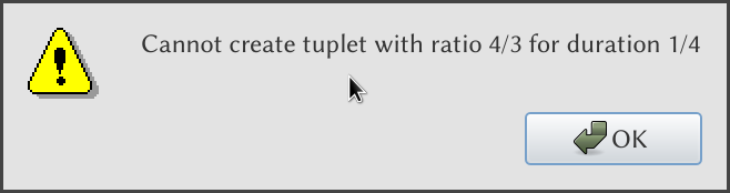 [MU4 Issue] "Cannot split tuplet" error is not given when changing time signature · Issue #12887 ...