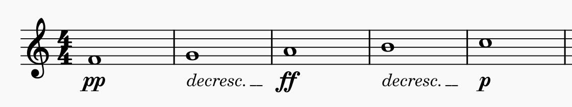 [MU4 Issue] The 'cresc.' and 'dim.' Properties popups each consider and ...