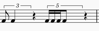 [MU4 Issue] Numeral does not remain centered when tuplet is extended · Issue #15443 · musescore ...