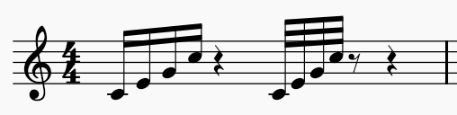 Beam distance wrongly scaled on small stave · Issue #18267 · musescore/MuseScore · GitHub