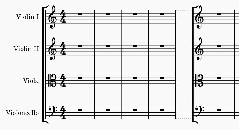 Thick bracket misplaced after horizontal frame · Issue #20105 · musescore/MuseScore · GitHub