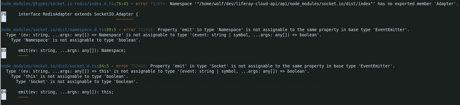 Typescript For Version 3 · Issue 3689 · Socketio · Github 