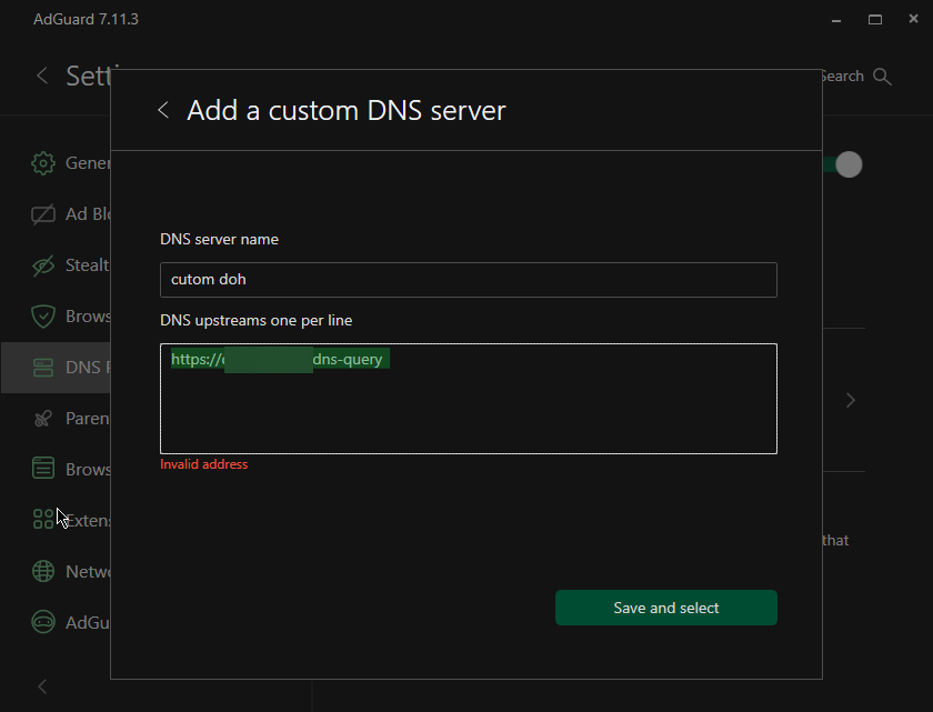 DoH set up [TLS and QUIC works] · Issue #5240 · AdguardTeam/AdGuardHome · GitHub