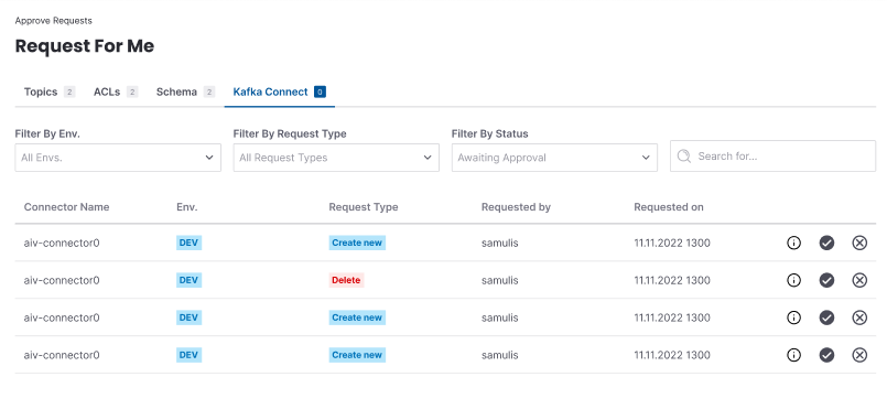 🪸 Approve connector requests · Issue #529 · Aiven-Open/klaw · GitHub