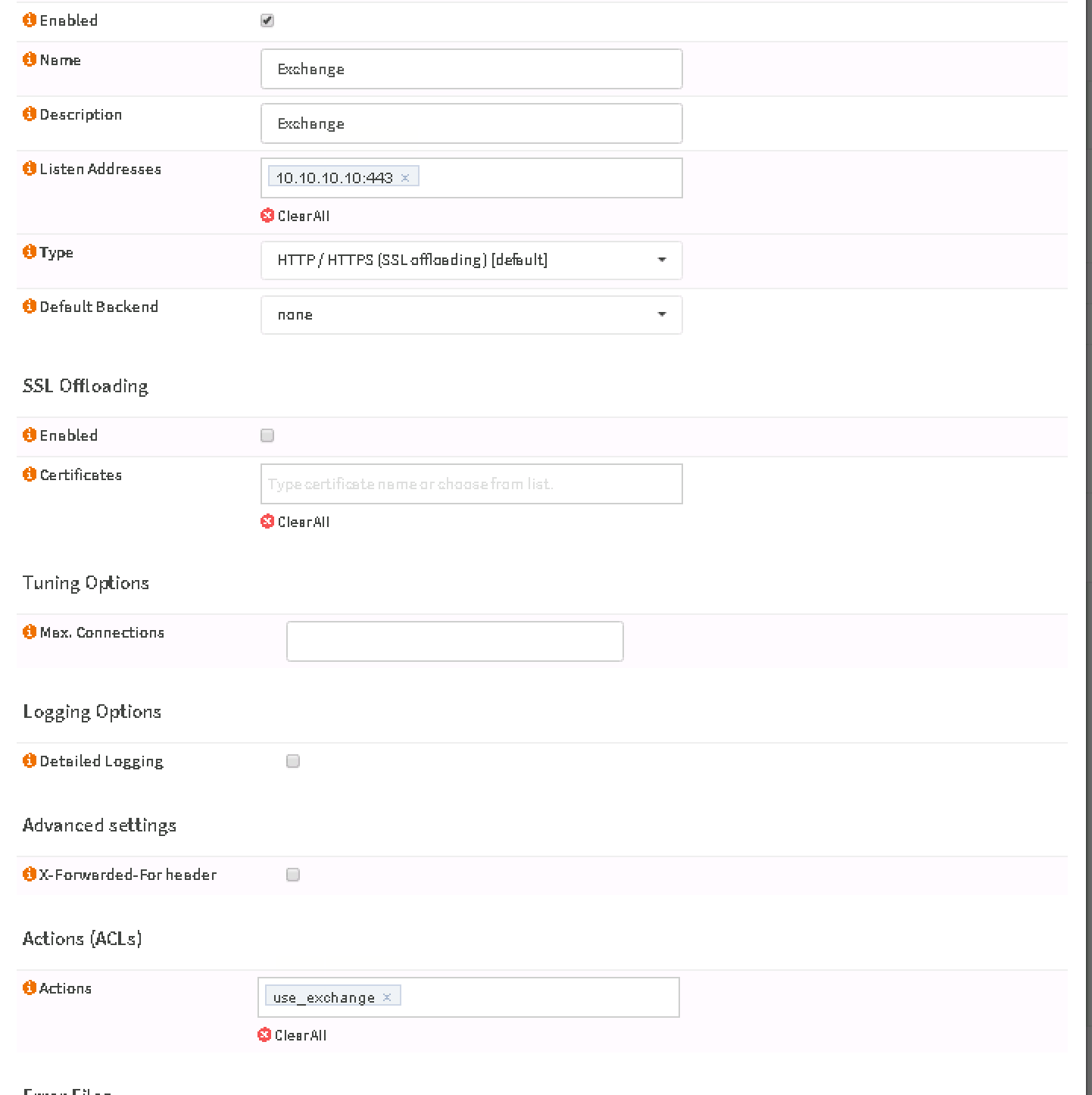 net/haproxy: help with ACL/Action configuration · Issue #264 · opnsense ...