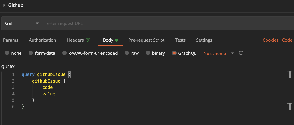 Graphql body changes are not viewable within Postman Pull requests ...