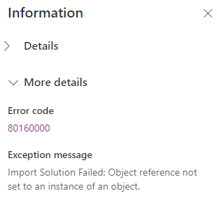 [BUG]: Cannot import solution CreatorKitCore_1.0.20221205.2_managed.zip ...