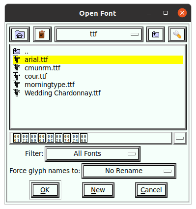 Fontforge ui fonts not displaying properly · Issue #4340 · fontforge/fontforge · GitHub