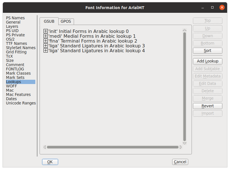 Fontforge ui fonts not displaying properly · Issue #4340 · fontforge/fontforge · GitHub