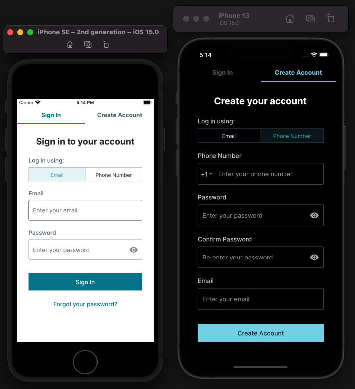 feat(amplify_authenticator): update username selector to use toggle ...