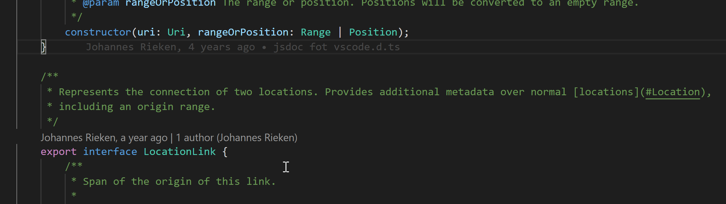Correct LocationLink link syntax by jzyrobert · Pull Request #87613 ...