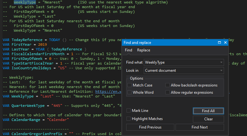 Find All in Expression Editor doesn't seem to do anything · Issue #107 · TabularEditor ...
