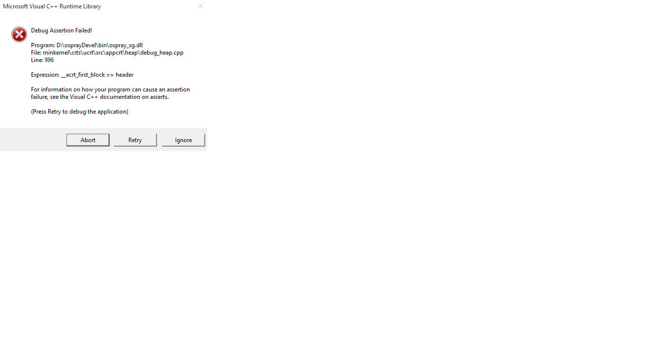 Memory issues while running ospExampleViewerSg.exe · Issue #148 · RenderKit/ospray · GitHub