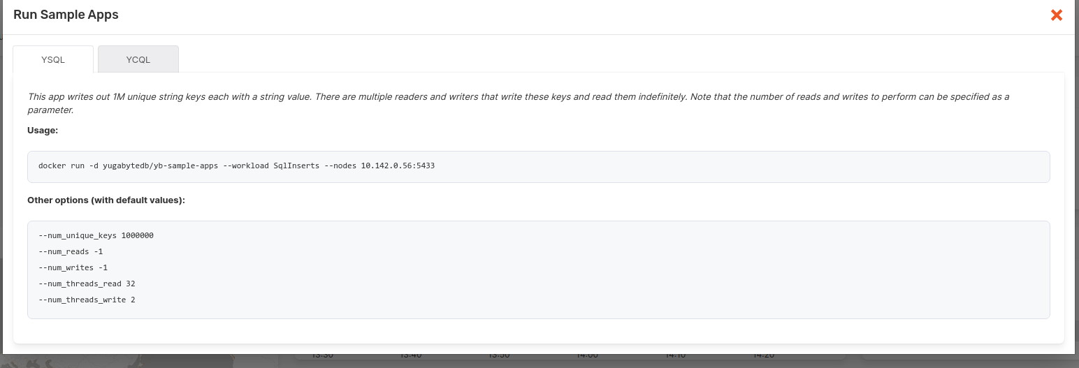Platform UI - Sample apps ycql and ysql run issues · Issue #7193 · yugabyte/yugabyte-db · GitHub