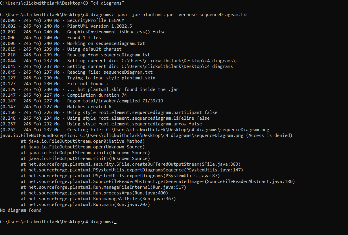 Windows User, Problem getting CLI to work · Issue #225 · plantuml-stdlib/C4-PlantUML · GitHub