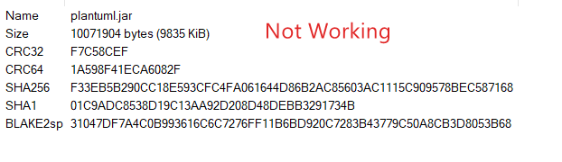 Problem with the current release 1.2022.5 · Issue #1019 · plantuml/plantuml · GitHub
